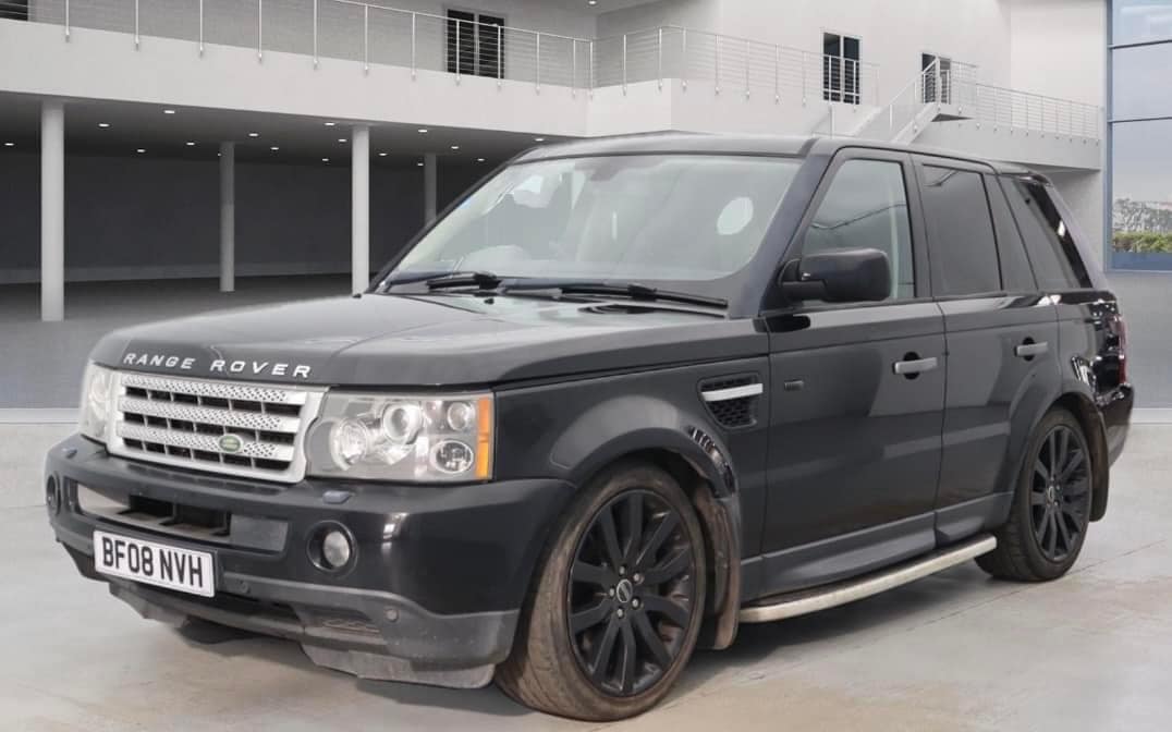 RANGE ROVER SPORTS. REG: BF08 NVH — KC GLOBAL