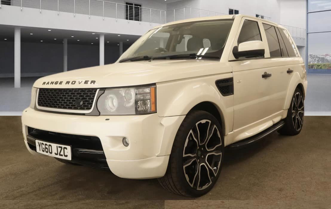 RANGE ROVER SPORTS. HSE V8 . REG: YG60 JZC — KC GLOBAL