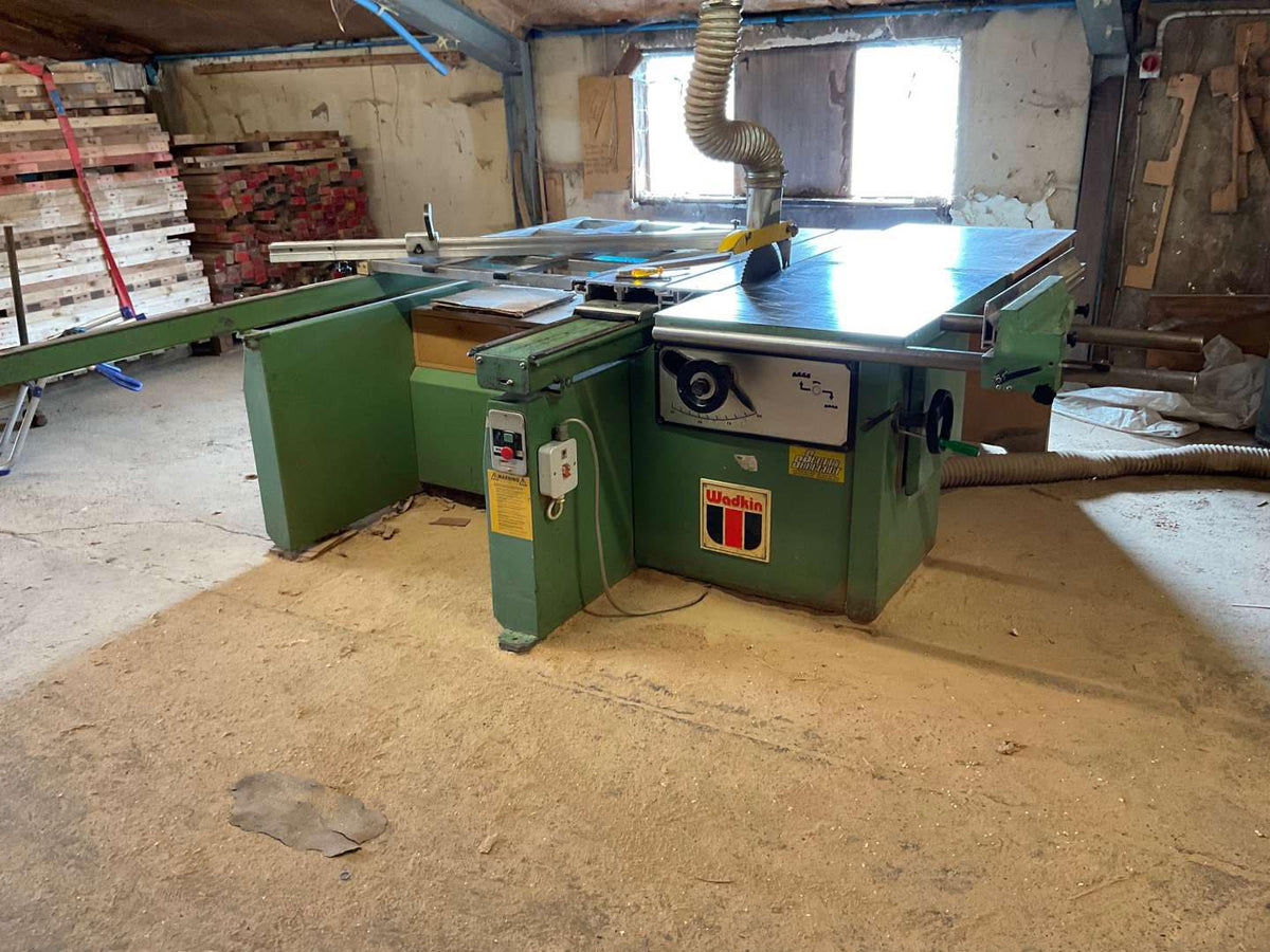 WADKIN SP12 HEAVY DYTY SLIDING PANEL SAW — KC GLOBAL