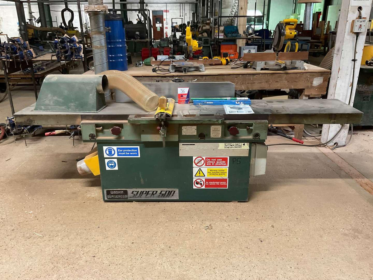 WADKIN SUPER 500 JIGH PRECISION SURFACE PLANER — KC GLOBAL